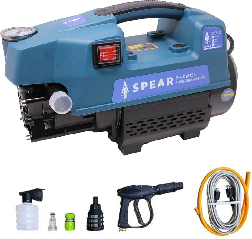 spear SP-CW135, 2200 Watts, 7.5 L/min, 135 Bar Induction Motor Car ...