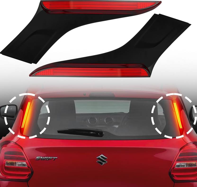 TOCIT Maruti Swift Pillar Matrix Glow DRL with Brake, Reverse ...
