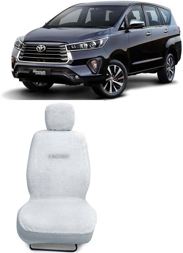 Kingsway Cotton Car Seat Cover For Toyota Innova Crysta Price in India ...