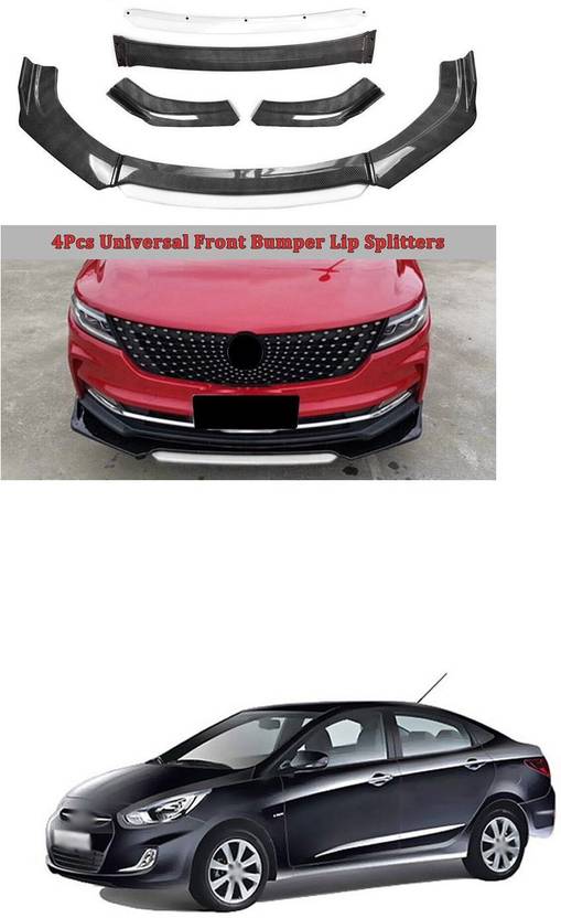 XZRTZ Car Front Bumper Spoiler Splitter Body Kit Side Skirt Front ...