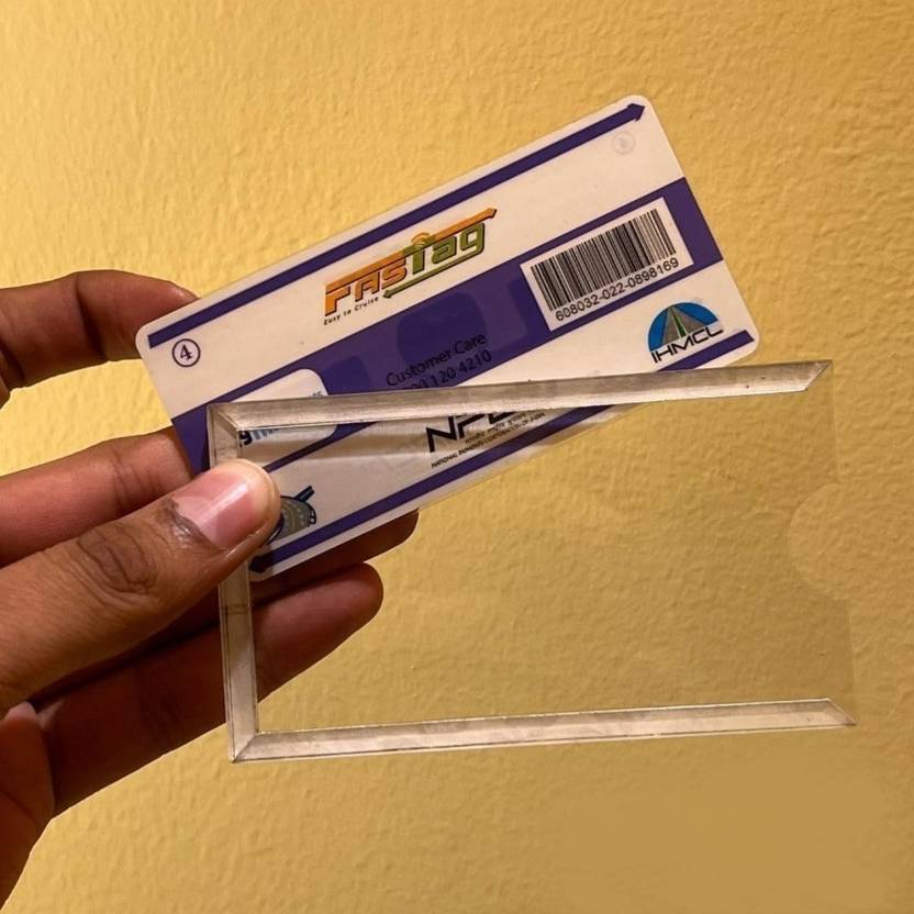 Tekiart Fastag Holder Long Life Solution Fastag Card Display Stand ...