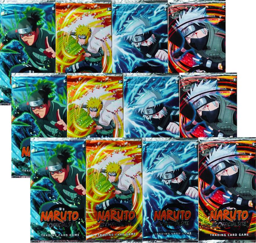 Animex Naruto Shippuden Cards Booster Pack Collectable Trading Cards ...