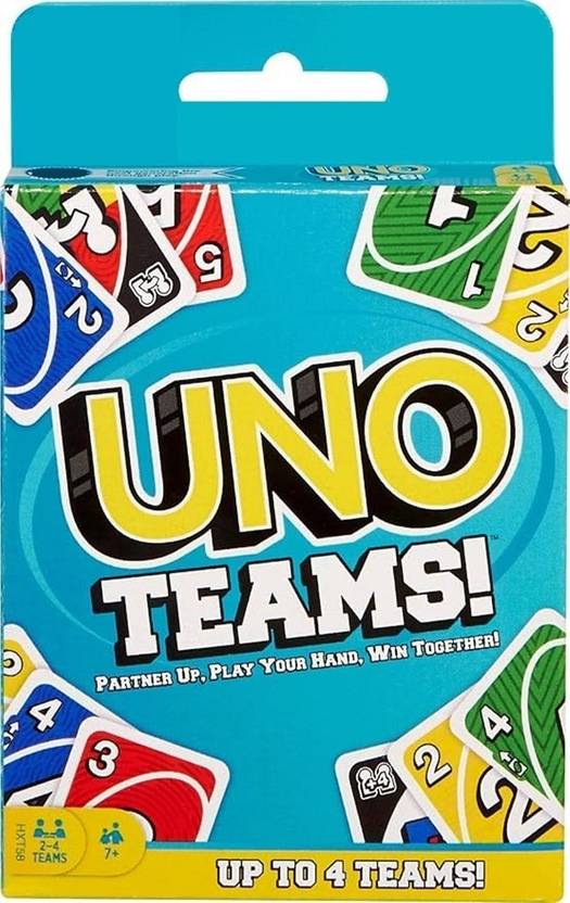 Gift Collection Premium Quality UNO Teams Card Game for kids and family ...