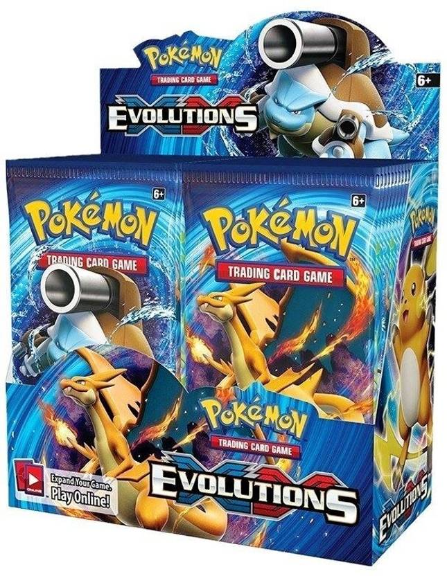 Bluebell Evolutions Pocket Monsters Card Game Booster Packs (Pack of 10 ...