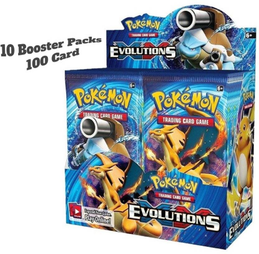 PANSHUB EVOLUTIONS Pocket Monsters Trading Card Game Booster Packs for ...