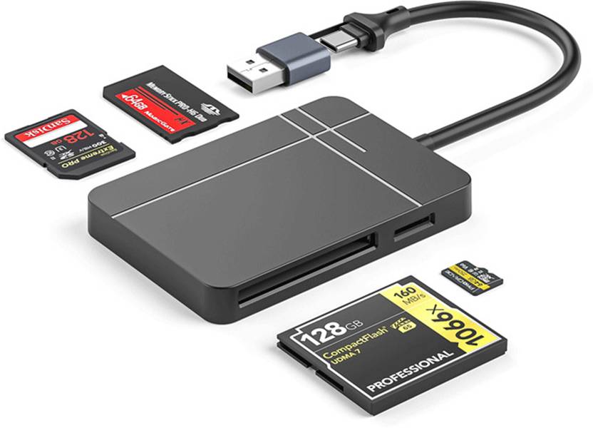 Zeitel USB Card Reader USB C/ USB3.0 Card Reader Support UHS-II ...