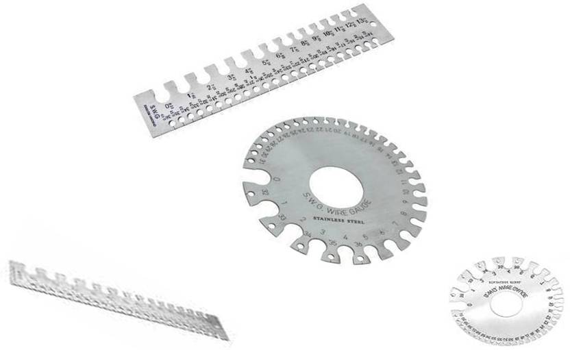 Digital Craft Rectangular Wire Gauge &SWG Sheet Metal Wire Gauge /Sizer ...