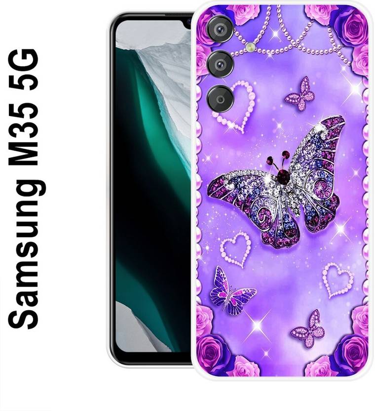 HEXAcase Back Cover for Samsung Galaxy M35 5G / Samsung M35 Back Cover ...