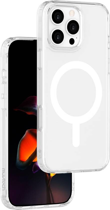 MuvTech Back Cover for Clear SNAP Magnetic Charging Back Case for ...