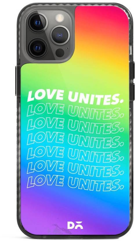 DailyObjects Love Unites Stride 2.0 Back Cover for APPLE iPhone 12 Pro ...