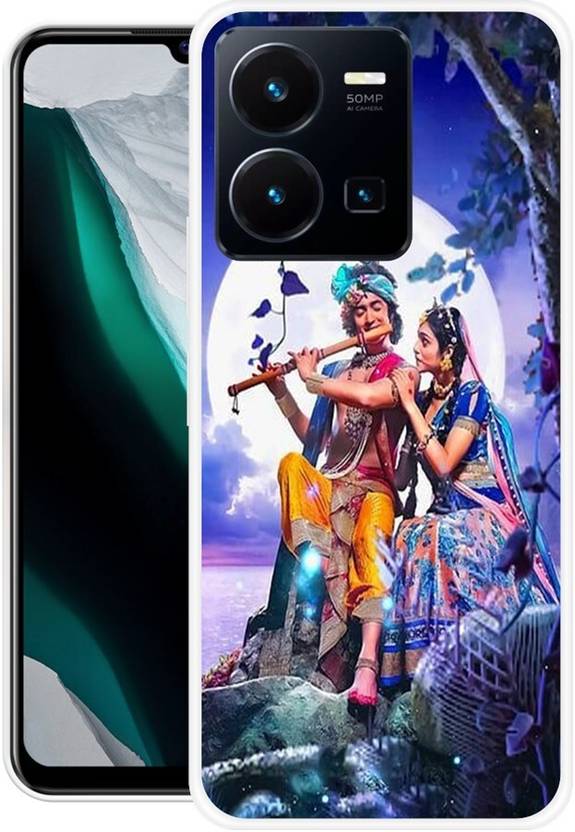 PHONE WALEY.COM Back Cover for VIVO Y35,V2205 RADHA KRISHNA, LORD ...