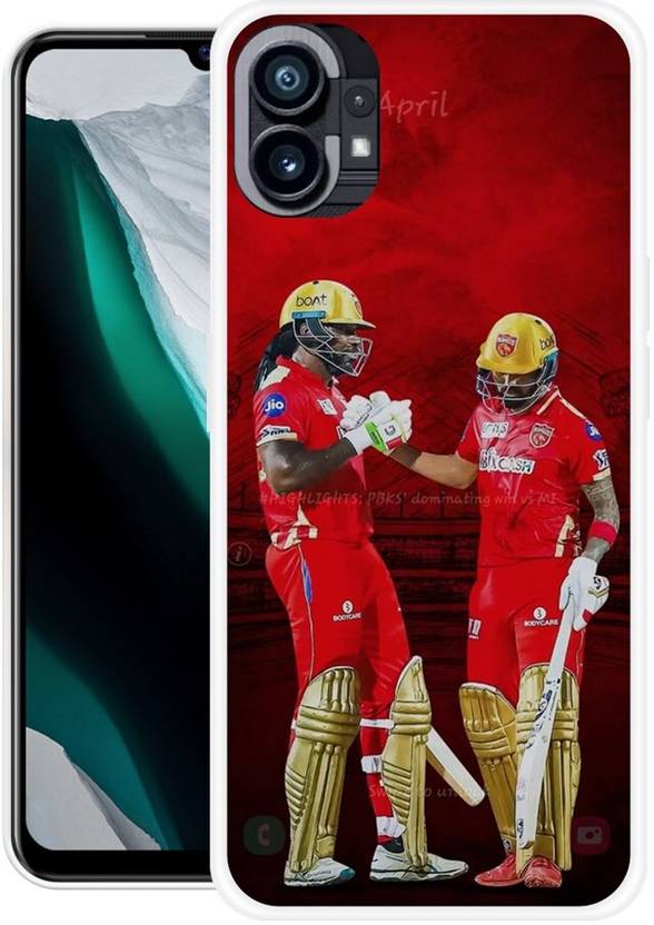 FRONK Back Cover for CMF by Nothing Phone 1, CHRIS, GAYLE, LOKESH, KL ...