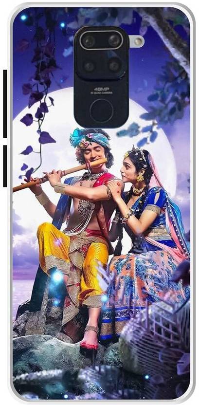 ThePrintlink Back Cover for Redmi Note 9, RADHA KRISHNA, GOD, LORD ...