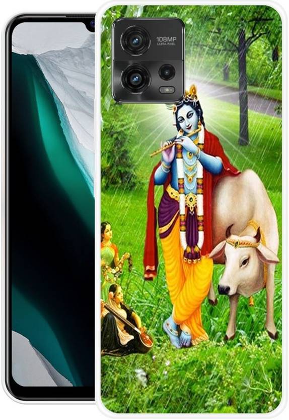 ORBIQE Back Cover for Motorola G72 KRISHNA, LORD KRISHNA, RADHA KRISHNA, GOD, SUDAMA - ORBIQE ...