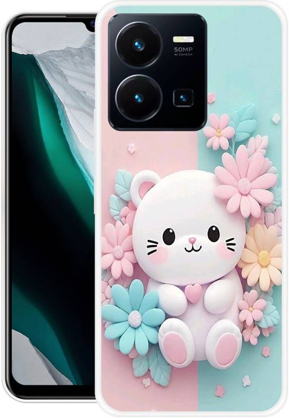 PHONE WALEY.COM Back Cover for VIVO Y35,V2205 TEDDY, BEAR, DOLL ...