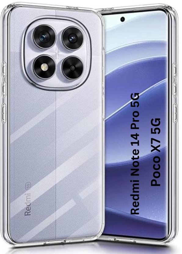 Flipkart SmartBuy Back Cover for Redmi Note 14 Pro 5G, Poco X7 5G ...