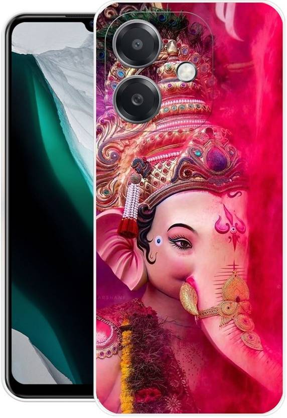 INTELLIZE Back Cover for OPPO A3x 5G GANESH JI, GANPATI, LORD GANESHA ...
