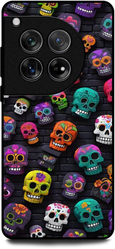 Thecoverking Back Cover for OnePlus 12 (SKULL, SIMON GHOST RILEY ...