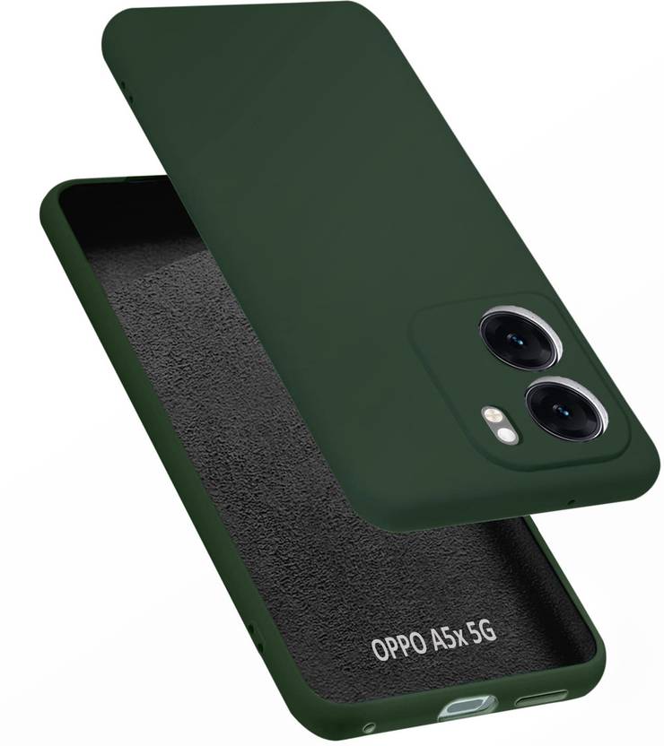 VAPRIF Back Cover for Oppo A5x 5G, Matte Rubberized Soft Silicone ...