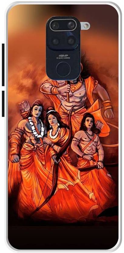 ThePrintlink Back Cover for Redmi Note 9, HANUMAN JI, RAM JI, LAXMAN JI ...
