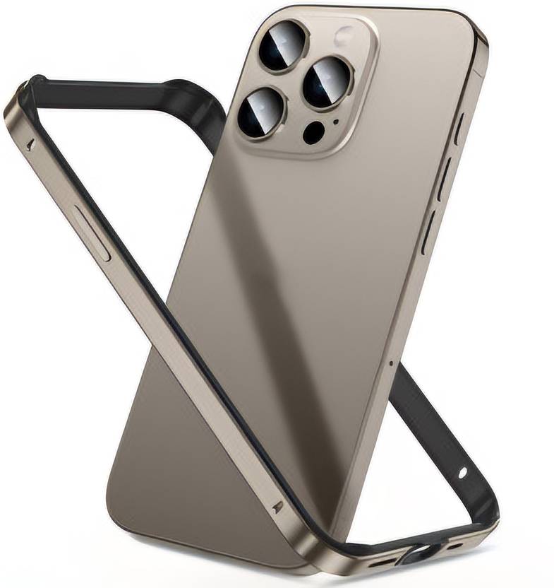 Viral Exim Bumper Case for iphone 16 Plus Desert Titanium - Viral Exim ...