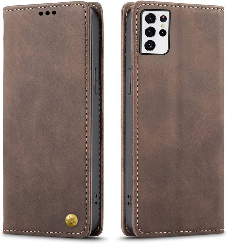 GoPerfect Flip Cover for Samsung Galaxy S22 Ultra| Wallet Flip Back ...