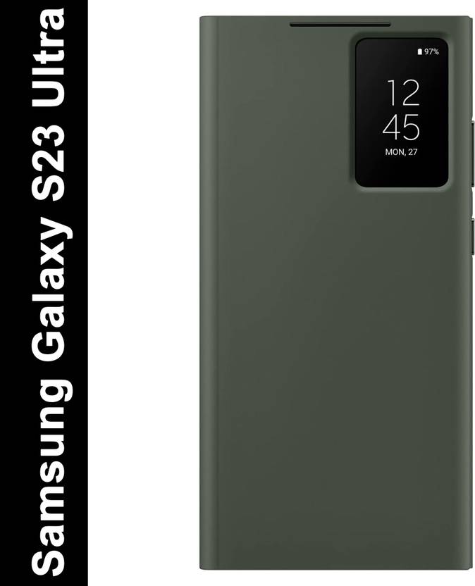 Midkart Flip Cover for Samsung Galaxy S23 Ultra Window View Flip Case ...