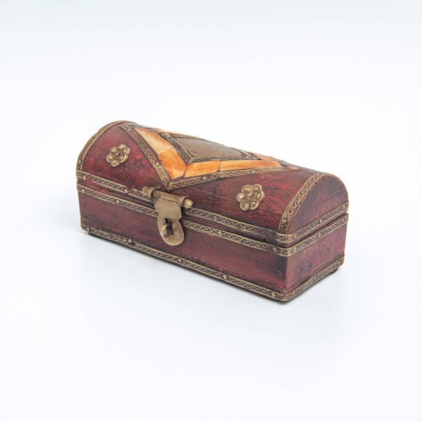 home sages Home Sages - Handicrafts Wooden Half Round Box Small Cash ...