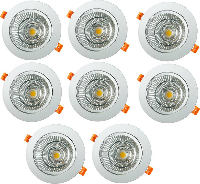 ssaimo 24-Watt SlimStar Tiltable(Adjustable) COB LED Spot Ceiling Light ...
