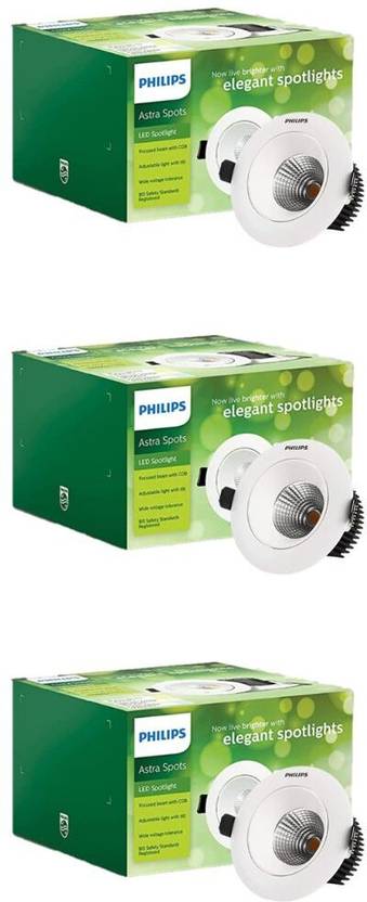 PHILIPS Astra Spot 20-watt Tiltable LED Spotlight for Display 110mm ...