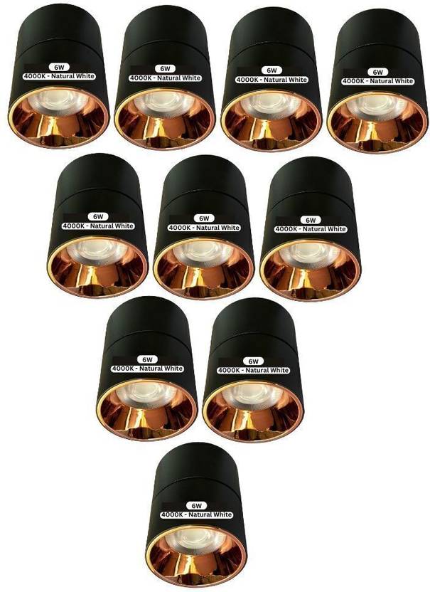 TB Technobeam 6 Watts Natural White-4000K Surface Cylindrical Light ...