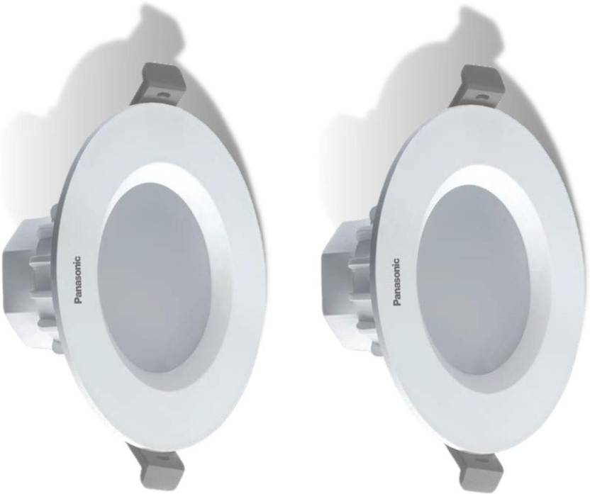 Panasonic LED Down Light 5W, 3000K, for Conceal Box (Pack of 2 ...