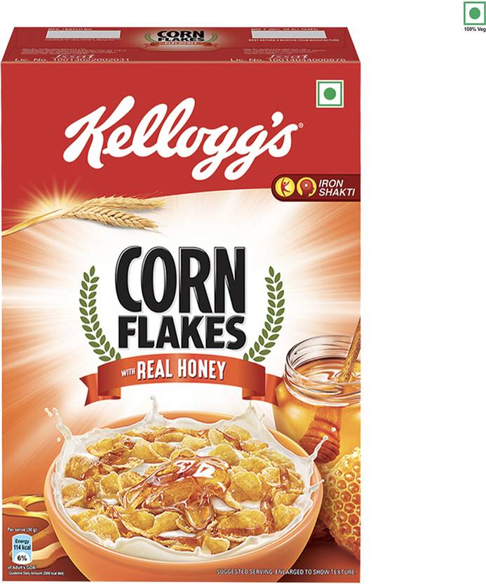 Kellogg's Cornflakes with Real Honey Box Price in India - Buy Kellogg's ...