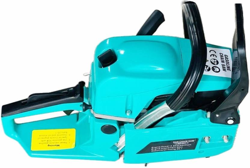 KRISHAK TOOLS Chainsaw ForWood Cutting Petrol 18inch Tree Cutting ...