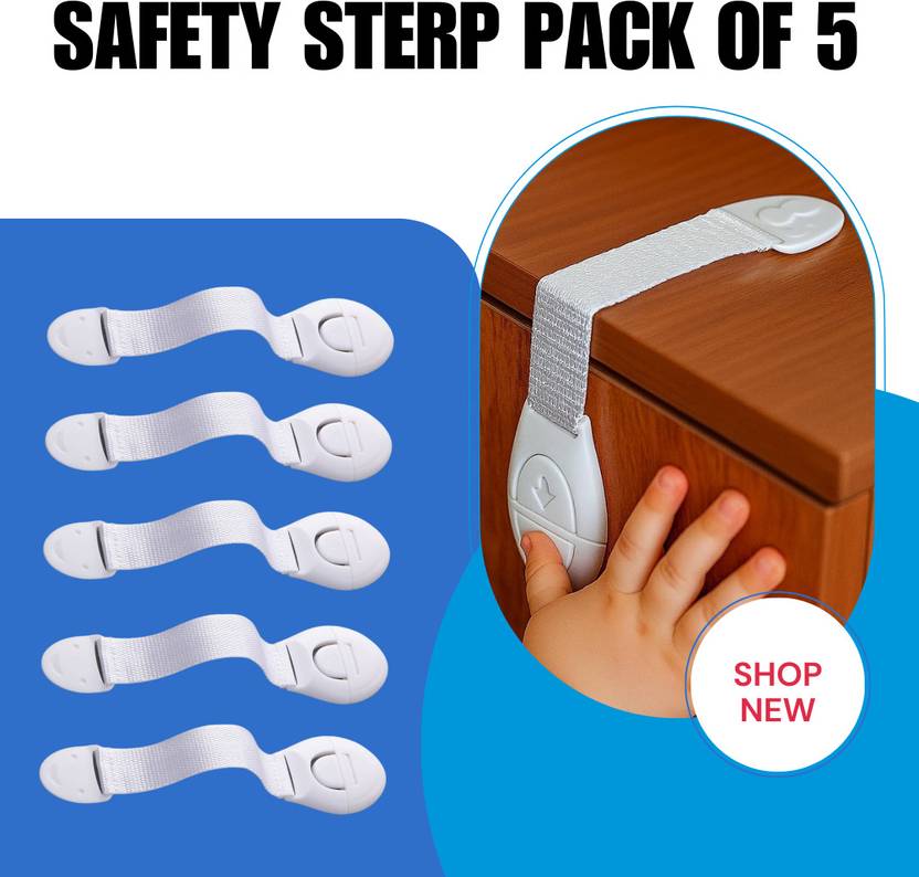 Life Zest Baby Safety Straps – Pack of 5 Multi-Use Locks for Kids ...
