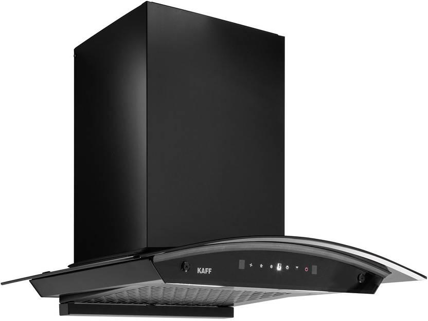 Kaff K-SERIES KEC 60A Curved Glass Filterless Chimney 60 CM with 1450 ...