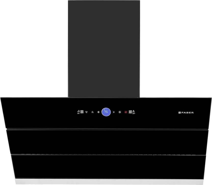 FABER HOOD COMET BLDC FL HC BK 90 AUTOCLEAN CHIMNEY Auto Clean Wall ...