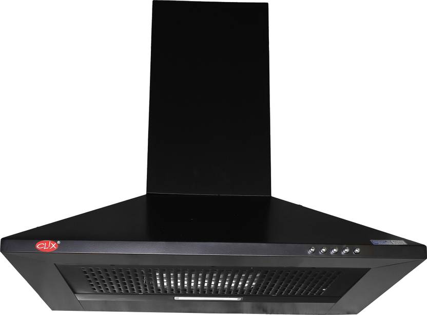 CLIX Elite 60 BLK-(BF) New Auto Clean Wall Mounted Black 1500 CMH ...