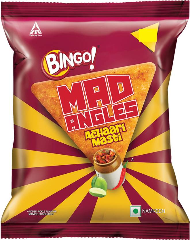 Bingo Mad Angles - Achaari Chips Price in India - Buy Bingo Mad Angles ...