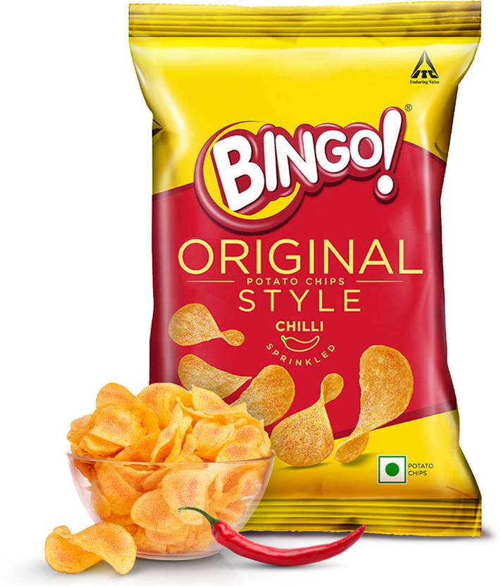 Bingo Chilli Sprinkled Chips Price in India - Buy Bingo Chilli ...