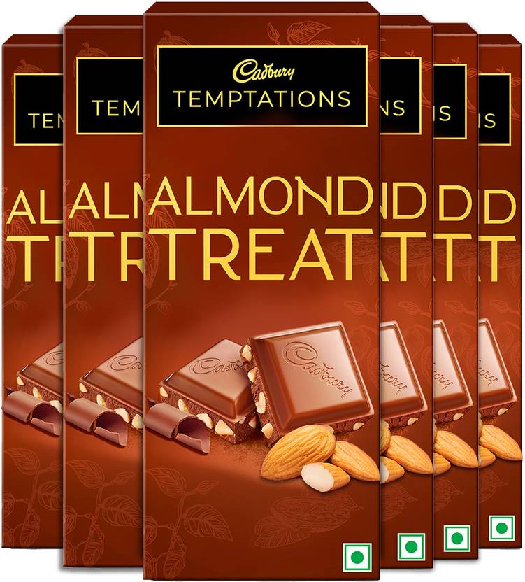 Cadbury Temptations Almond Treat Premium Chocolate Bars Price in India ...