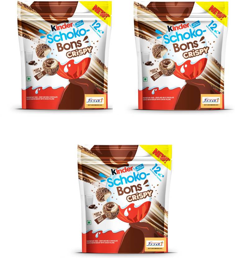 Kinder JOY Schoko Bons Premium Milk Chocolate, Chocolate Gift Bites ...