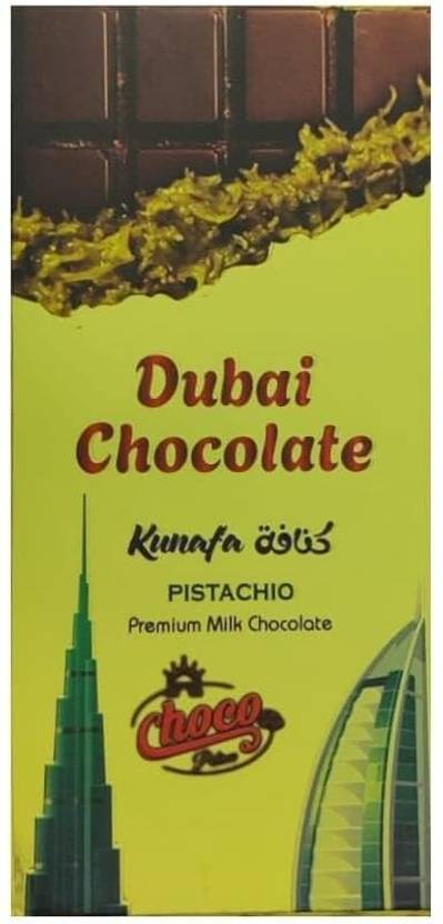 kunafa Luxurious Dubai Chocolate | Pistachio & Premium Milk Chocolate Bars Price in India - Buy ...