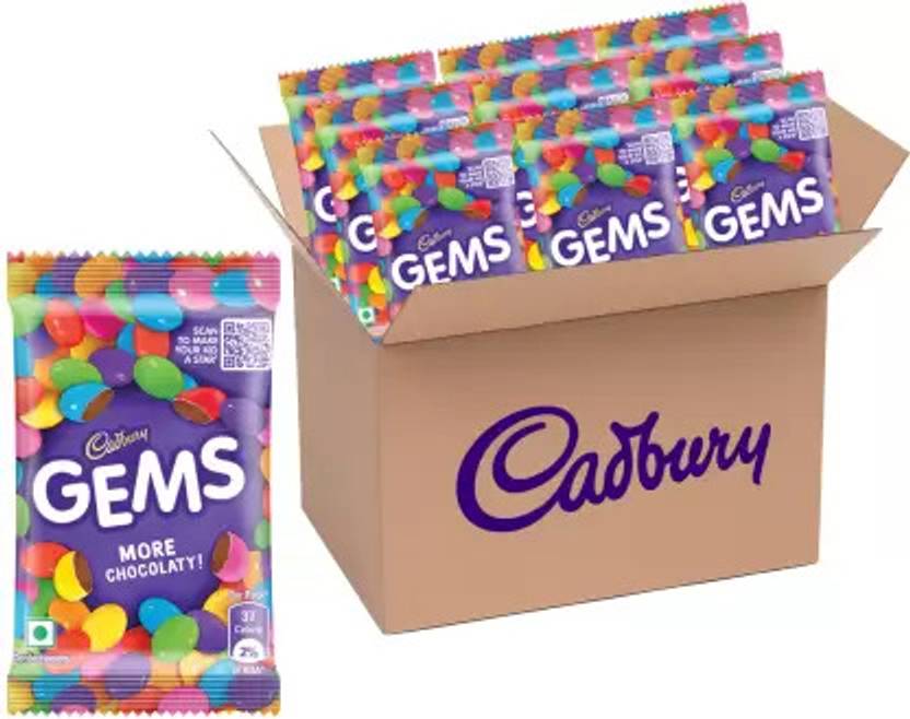 Cadbury Gems Chocolate Pouch Crackles Crackles Price in India - Buy ...