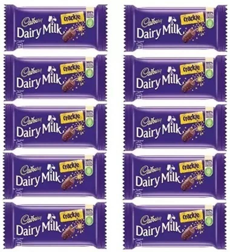 Cadbury DAIRY MILK CRACKLE 36GM PACK OF Bars Price in India - Buy ...