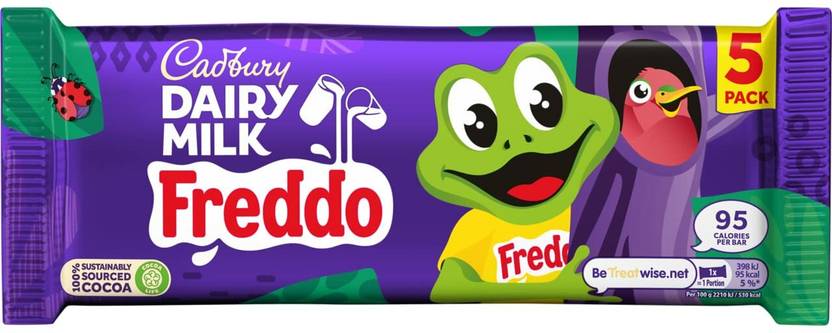 Cadbury Dairy Milk Freddo 5 Bars Price in India - Buy Cadbury Dairy ...
