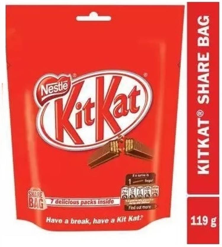 NESTLE Kit kat Chocolate Finger Wafer Bar Share Bag Bars Bars Price in ...
