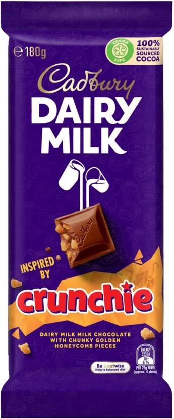 Cadbury Milk Crunchie Bars Price in India - Buy Cadbury Milk Crunchie ...