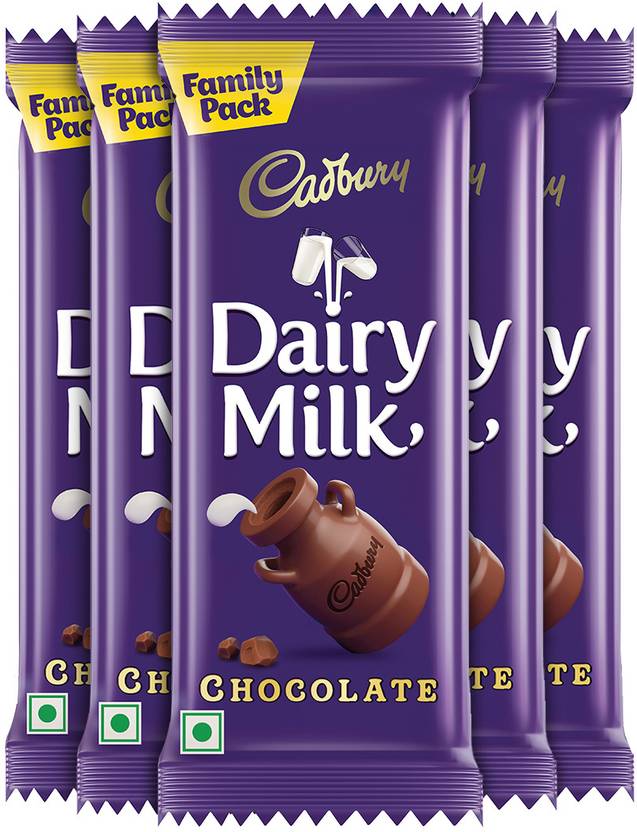 Cadbury Dairy Milk Family Pack Chocolate Bars Price in India - Buy ...