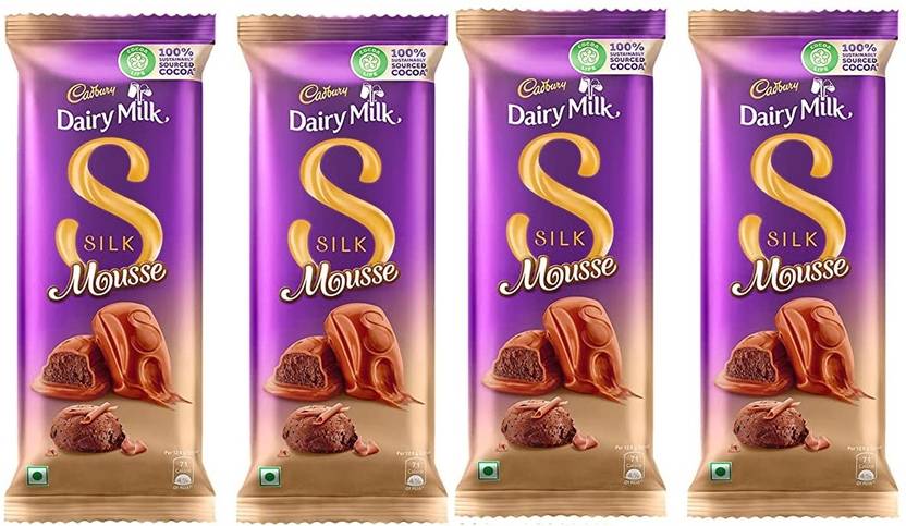 Cadbury Silk Mousse Chocolate Bar Bars Price in India - Buy Cadbury ...
